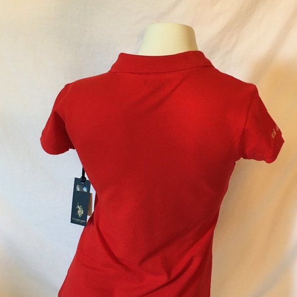 U.S. Polo Assn. | Shirts & Tops | Us Polo Assn Shirt Christmas Red ...